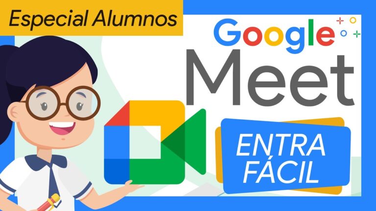 GOOGLE MEET para ALUMNOS Cómo ENTRAR a la videollamada desde Classroom ...